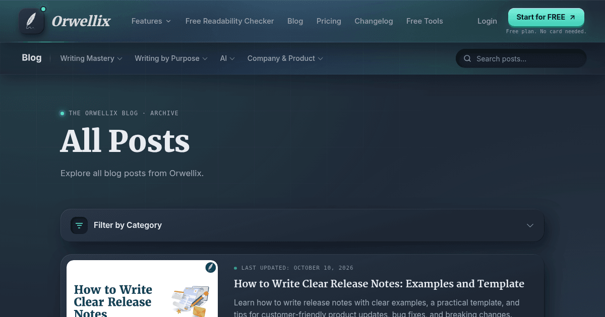 Blog Posts - Page 9 | Orwellix Blog